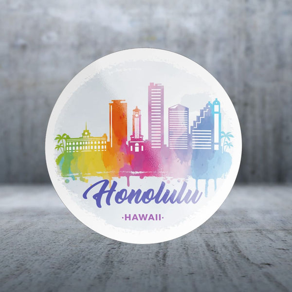 Sticker Pack | 12149 - Watercolor Spectrum - Honolulu