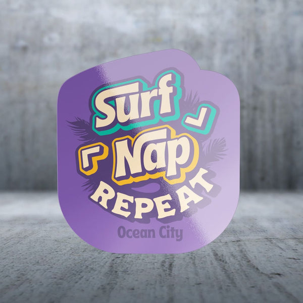 Sticker Pack | 16692 - Surf Nap Repeat
