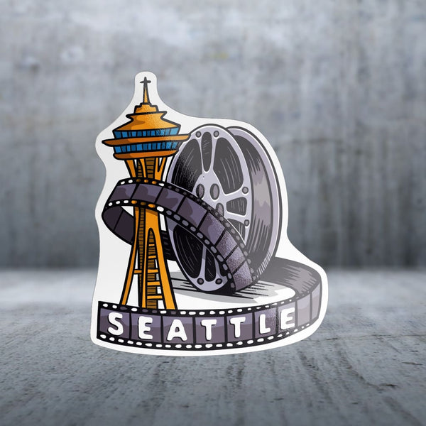 Sticker Pack | 18754 - Seattle - Space Needle Film