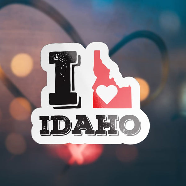 Sticker Pack | 2779 - I Love State - Idaho
