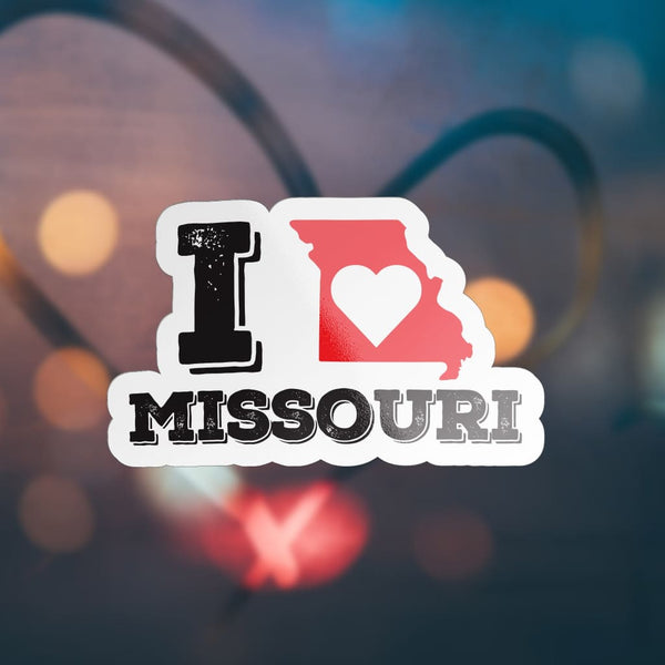 Sticker Pack | 2787 - I Love State - Missouri