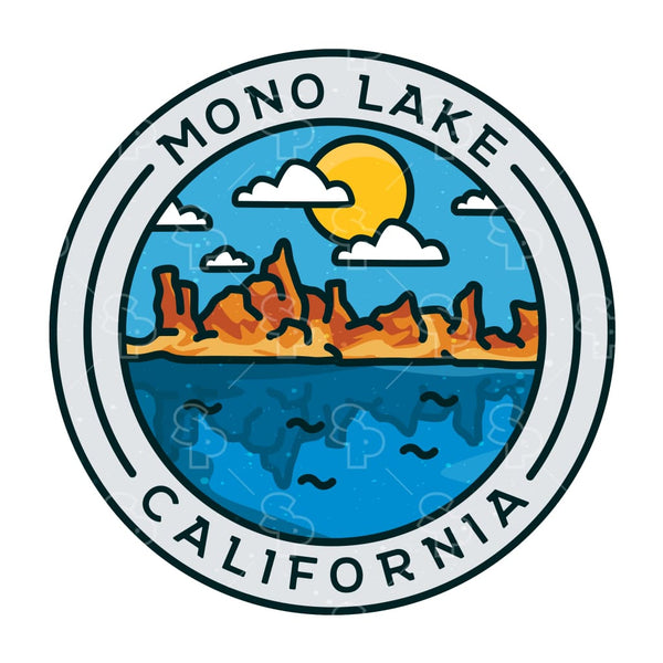 Sticker Pack Mono Lake
