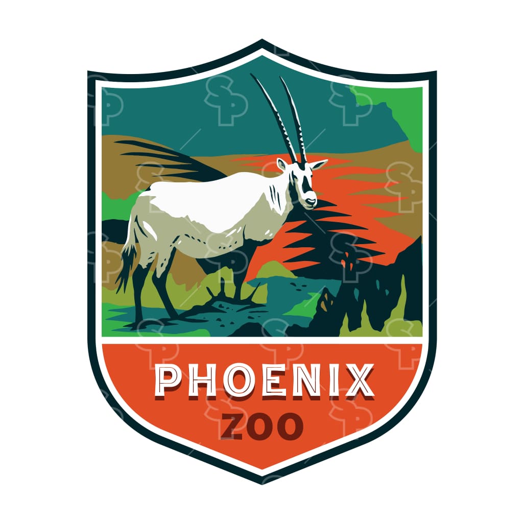 Sticker Pack | 10084 - Realism Color - Arabian Oryx