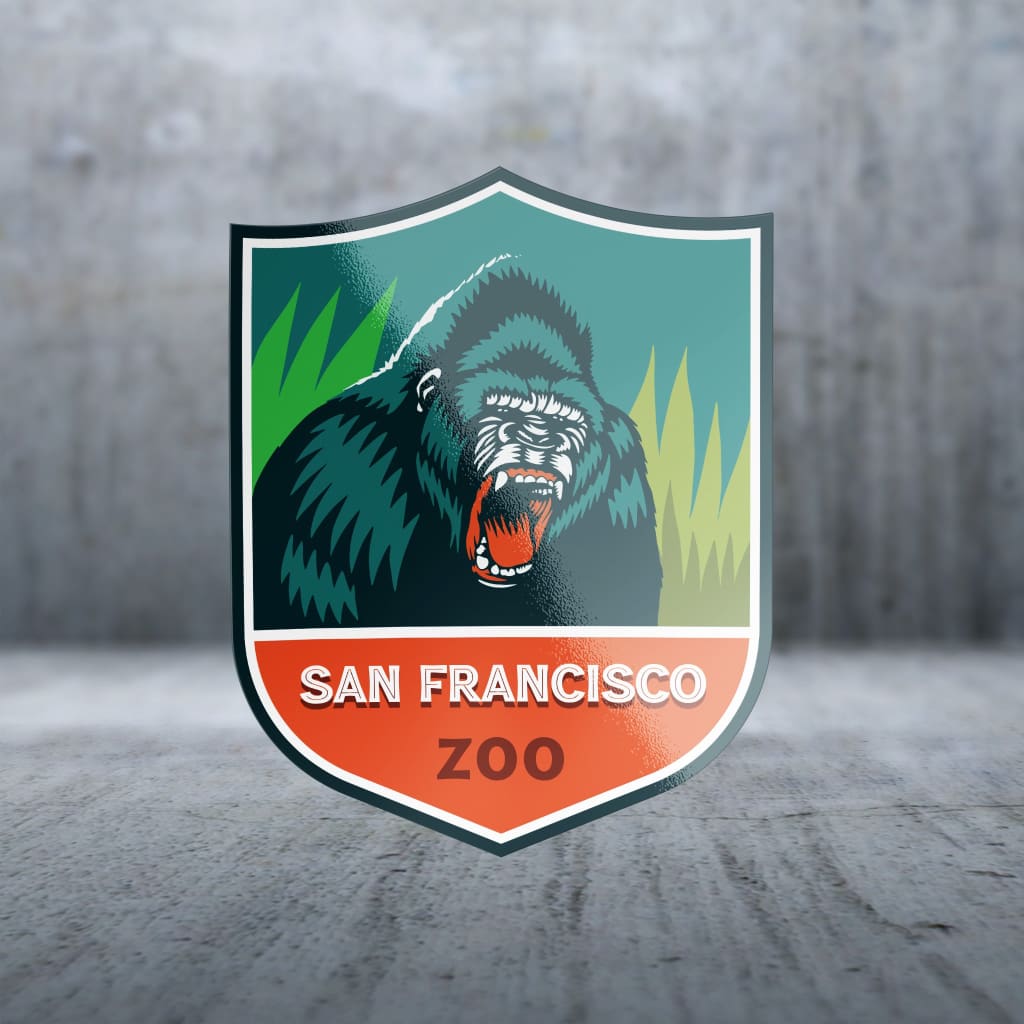 Sticker Pack | 10117 - Realism Color - Gorilla