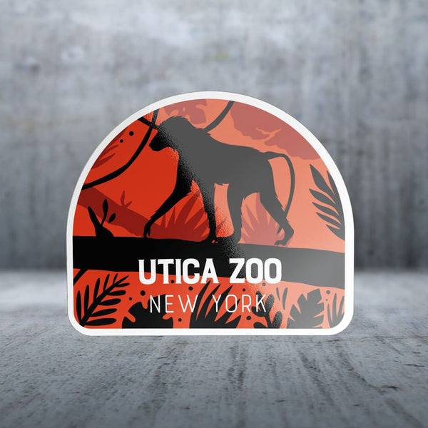 Sticker Pack | 10271 - Bold Animal Silhouette - Baboon