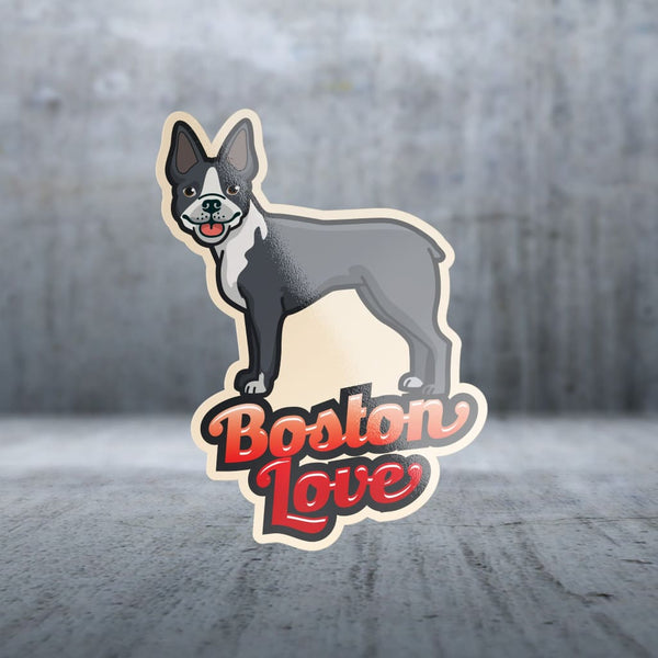 Sticker Pack | 10347 - Dog Love - Boston Terrier