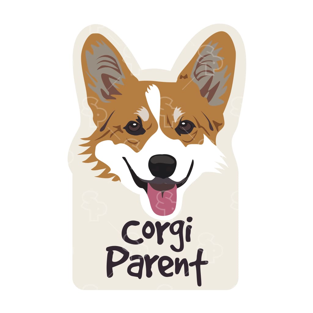 Sticker Pack | 10366 - Dog Parent - Corgi