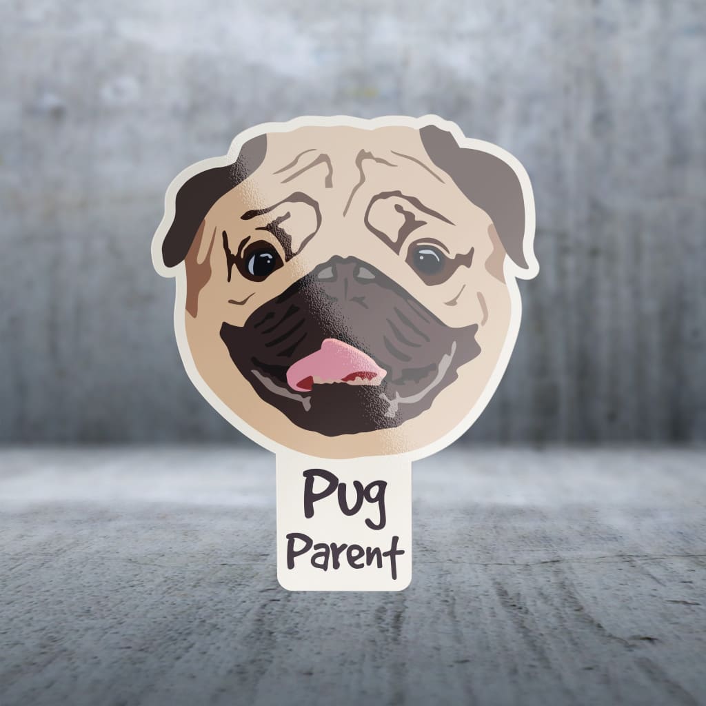 Sticker Pack | 10387 - Dog Parent - Pug