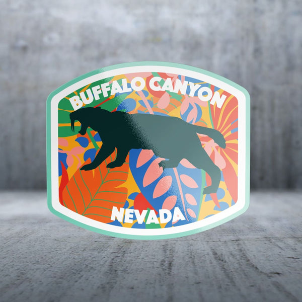 Sticker Pack | 10546 - Zoo Patterns - Sabertooth Tiger