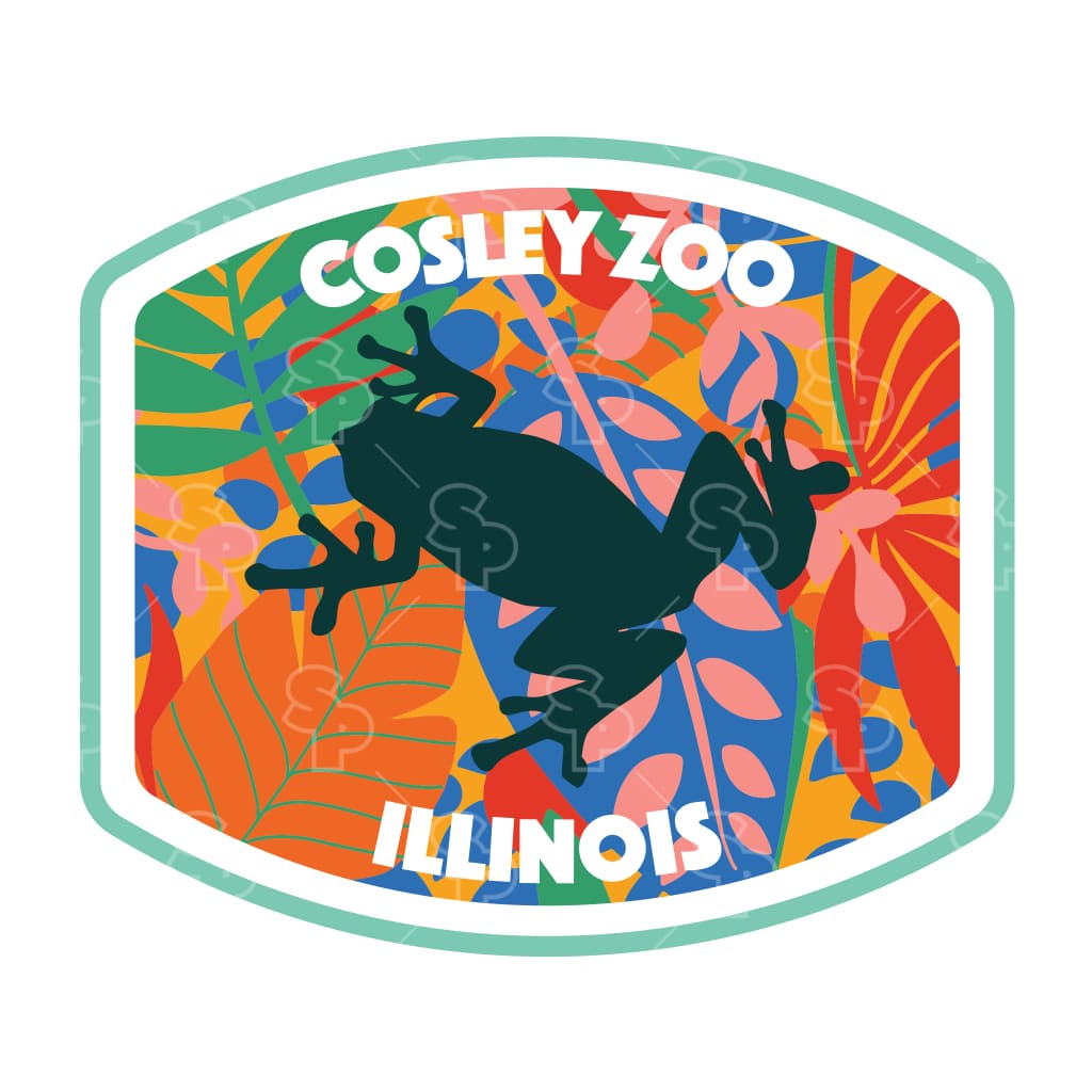 Sticker Pack | 10550 - Zoo Patterns - Tree Frog