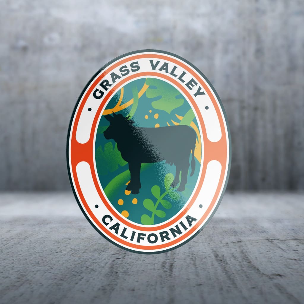 Sticker Pack | 10643 - Animal Oval - Cow