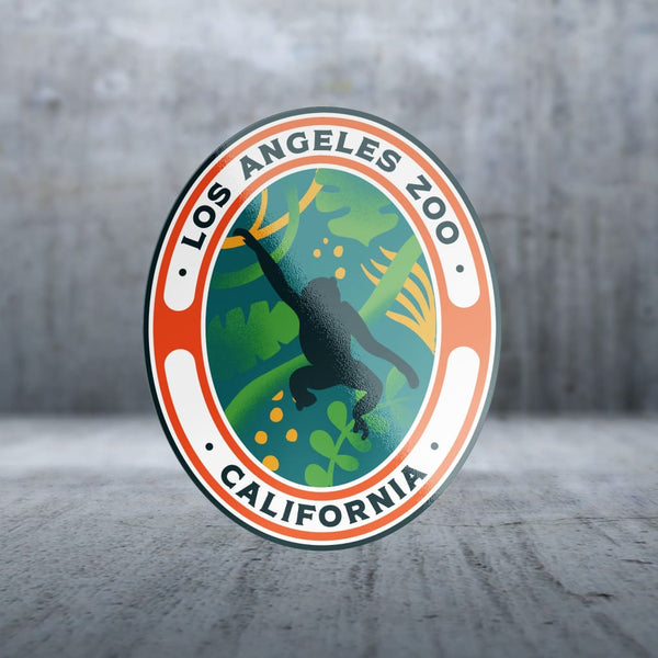 Sticker Pack | 10654 - Animal Oval - Gibbon