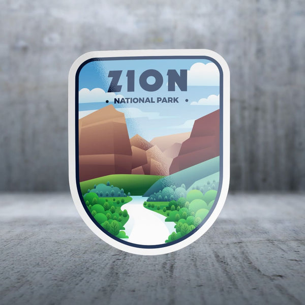 Sticker Pack | 10829 - Shield Illustrated - Zion