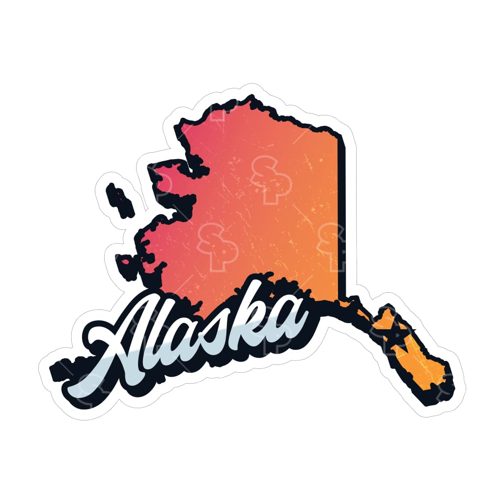 Sticker Pack | 10835 - Bright Gradient - Alaska