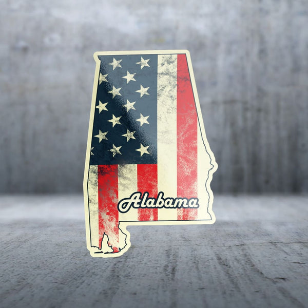 Sticker Pack | 10846 - Patriotic Texture - Alabama