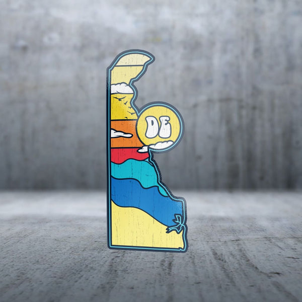 Sticker Pack | 10891 - Gradient Colors - Delaware