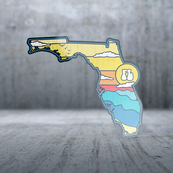 Sticker Pack | 10908 - Gradient Colors - Florida