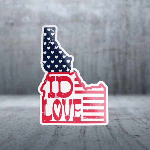 Sticker Pack | 10933 - Patriotic Grit - Idaho