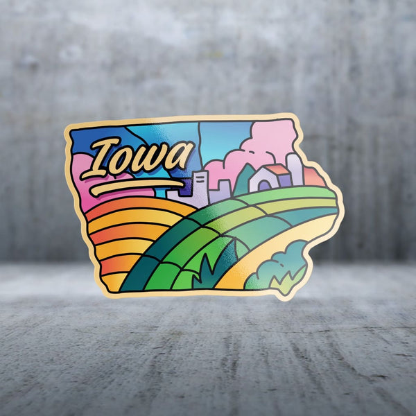 Sticker Pack | 10958 - Bright State - Iowa