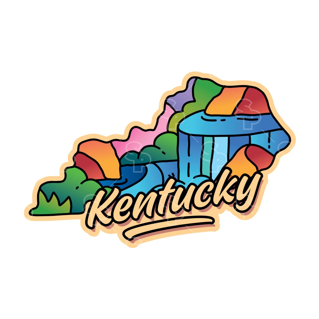 Sticker Pack | 10974 - Bright State - Kentucky