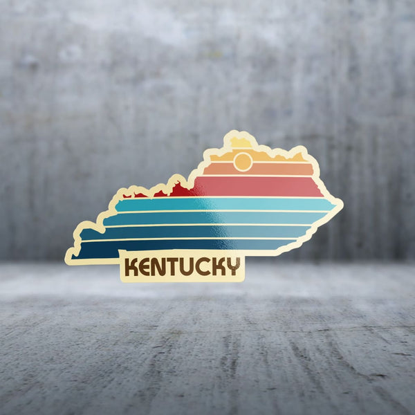 Sticker Pack | 10975 - Retro Color Line - Kentucky