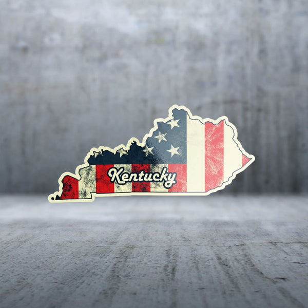 Sticker Pack | 10980 - Patriotic Texture - Kentucky