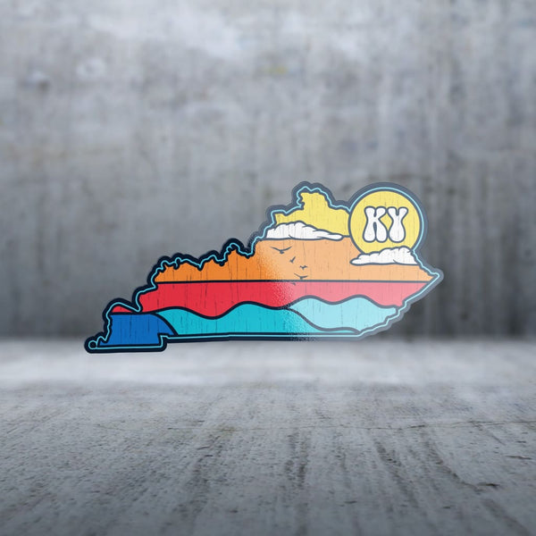 Sticker Pack | 10981 - Gradient Colors - Kentucky