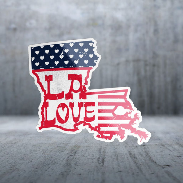 Sticker Pack | 10986 - Patriotic Grit - Louisiana