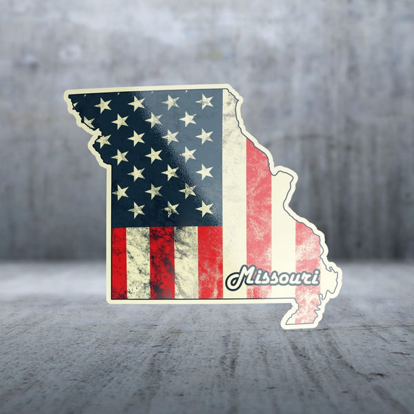 Sticker Pack | 11045 - Patriotic Texture - Missouri