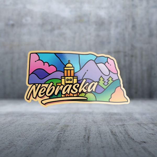 Sticker Pack | 11057 - Bright State - Nebraska