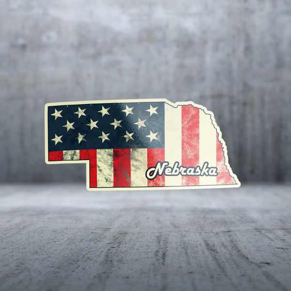 Sticker Pack | 11063 - Patriotic Texture - Nebraska