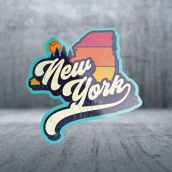 Sticker Pack | 11101 - Gritty Retro States - New York