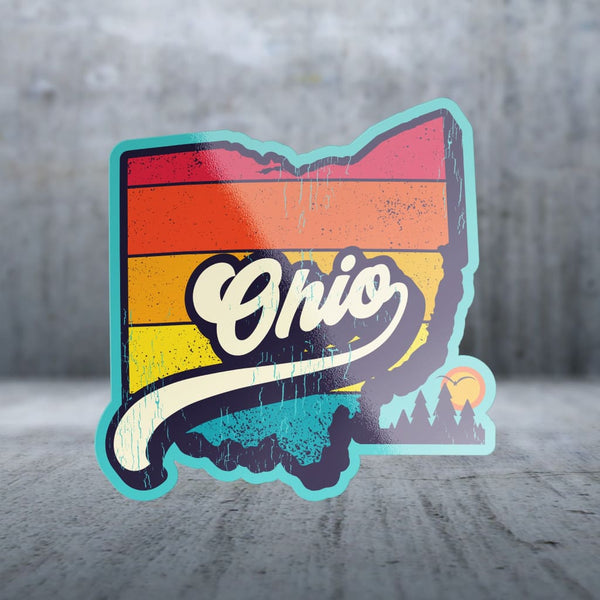 Sticker Pack | 11128 - Gritty Retro States - Ohio