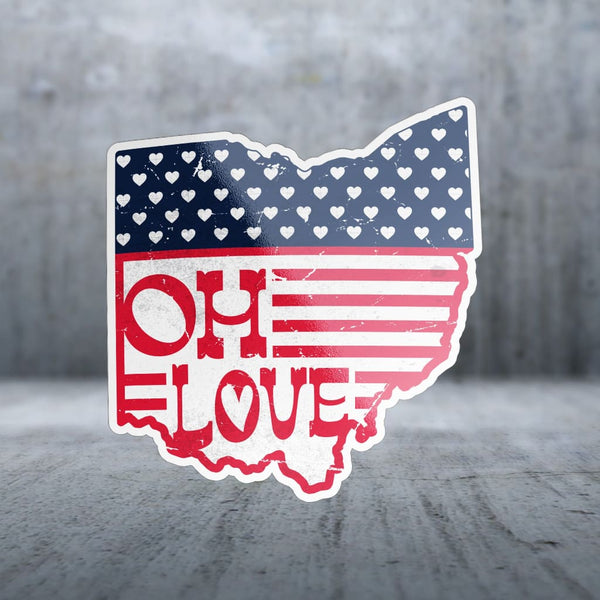 Sticker Pack | 11132 - Patriotic Grit - Ohio