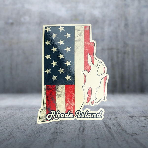 Sticker Pack | 11171 - Patriotic Texture - Rhode Island