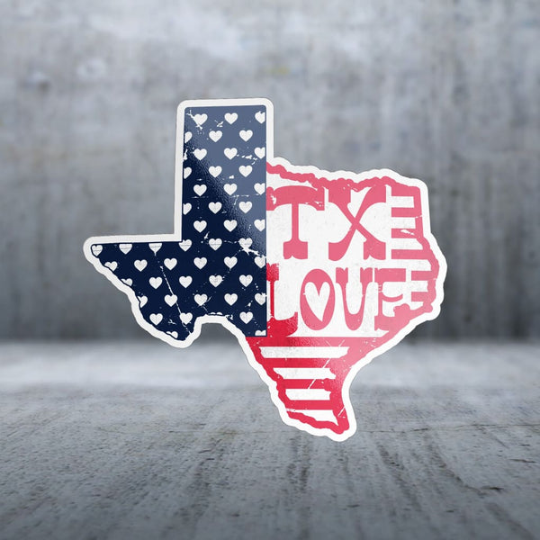Sticker Pack | 11204 - Patriotic Grit - Texas