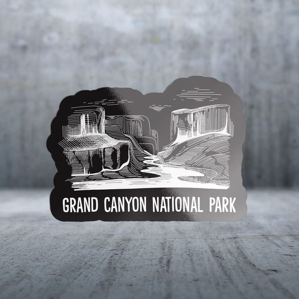 Sticker Pack | 11290 - BW Places - Grand Canyon