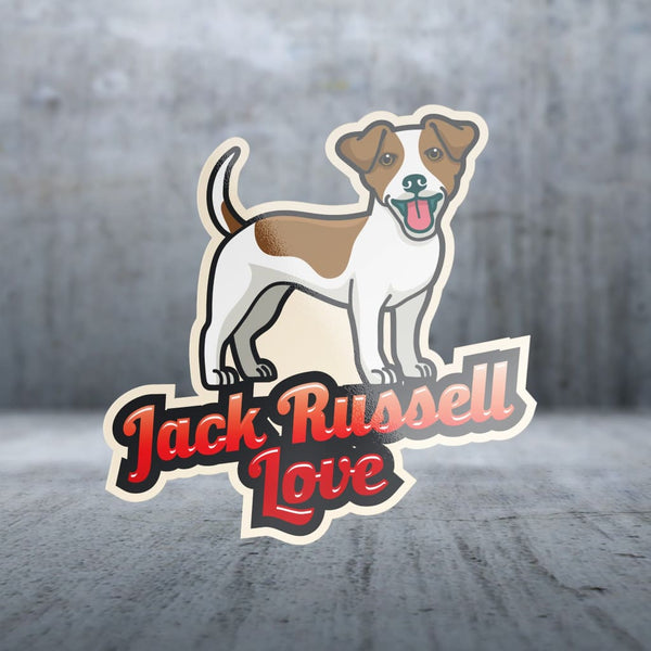 Sticker Pack | 11296 - Dog Love - Jack Russell