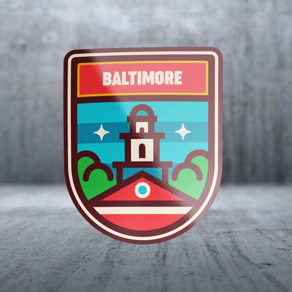 Sticker Pack | 11418 - Shield Lines - Baltimore
