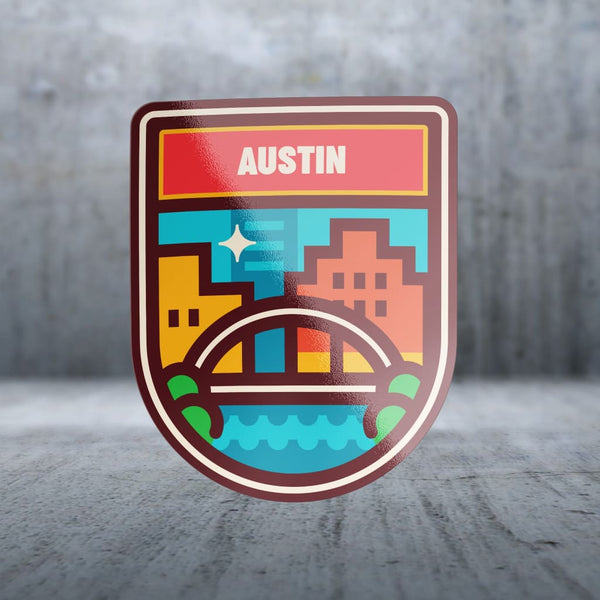 Sticker Pack | 11440 - Shield Lines - Austin