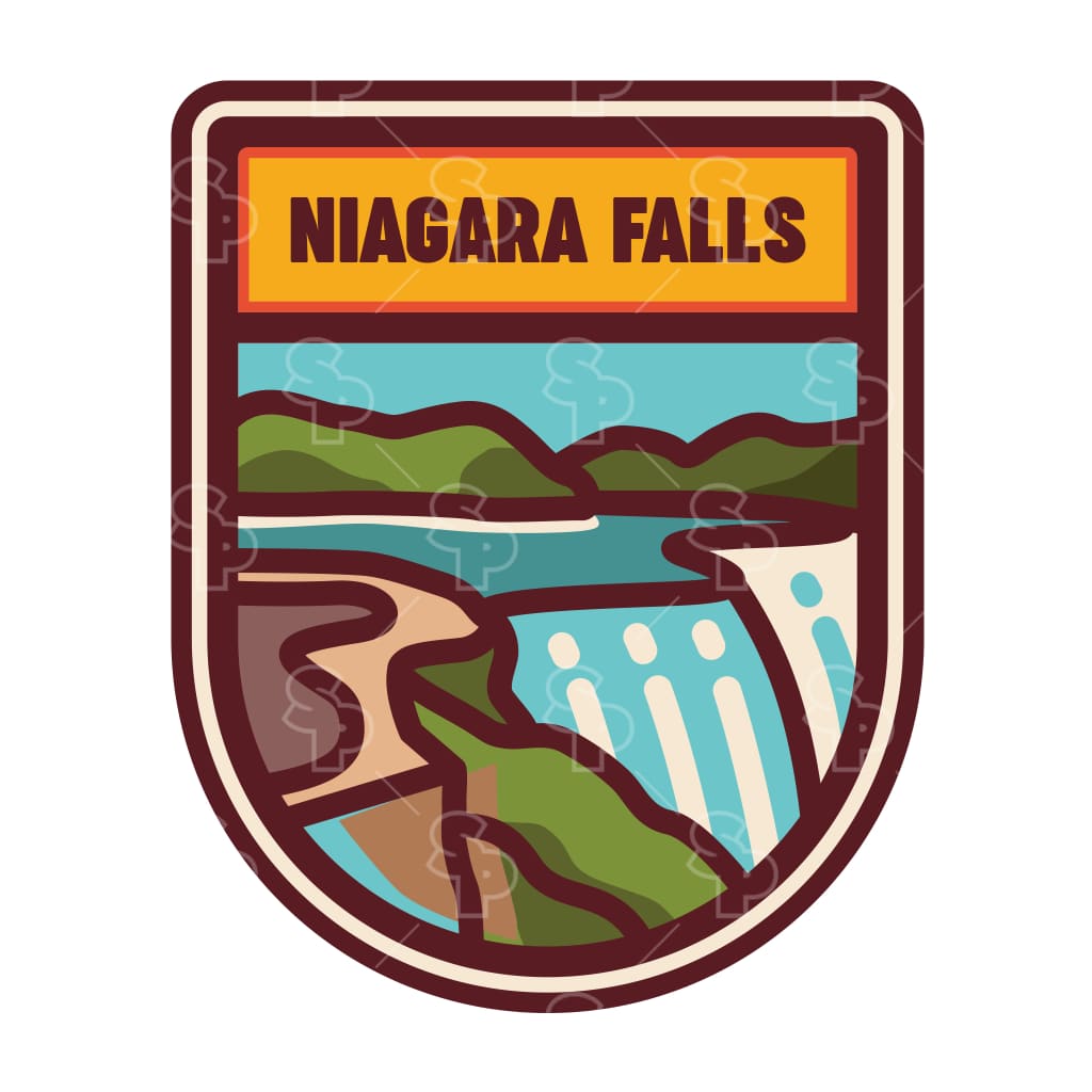 Sticker Pack | 11442 - Shield Lines - Niagara Falls