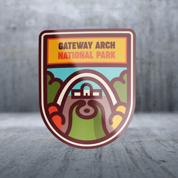 Sticker Pack | 11451 - Shield Lines - Gateway Arch
