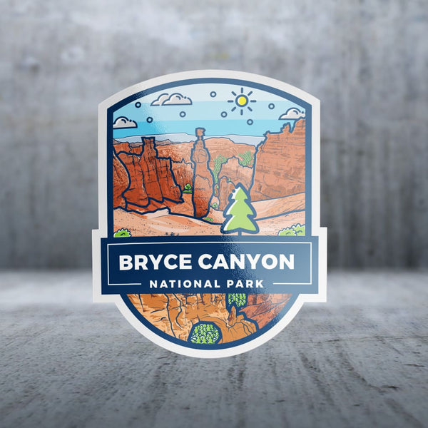 Sticker Pack | 11486 - Shield Banner - Bryce Canyon