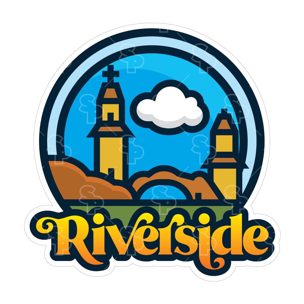 Sticker Pack | 11511 - Bright Text - Riverside