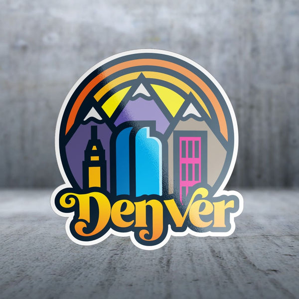 Sticker Pack | 11523 - Bright Text - Denver