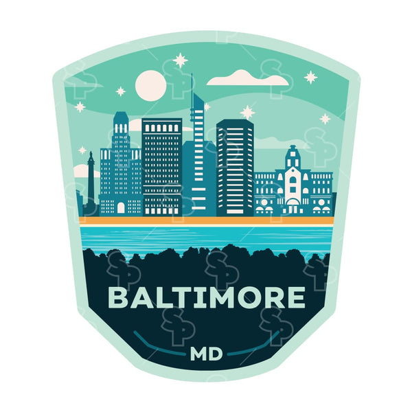 Sticker Pack | 11539 - Poly Shield - Baltimore