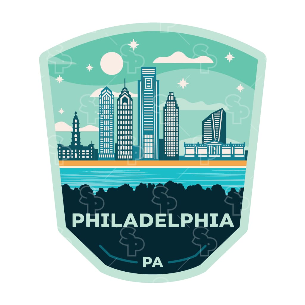 Sticker Pack | 11550 - Poly Shield - Philadelphia