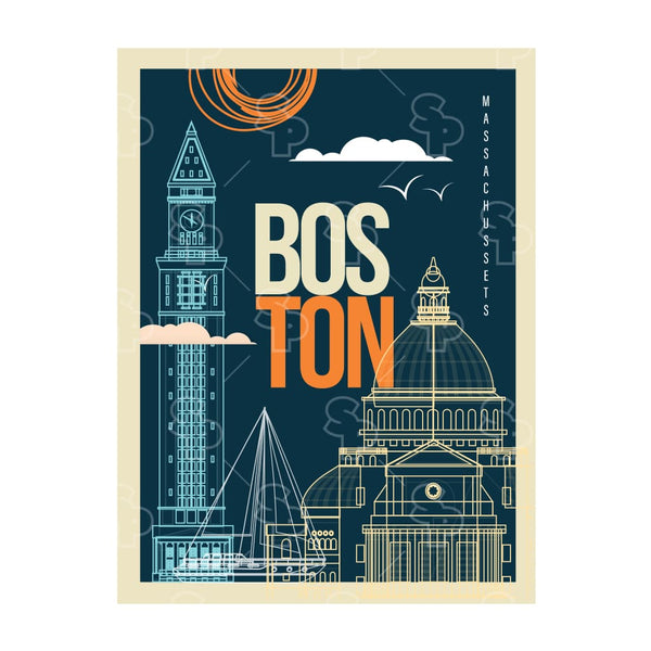 Sticker Pack | 11577 - Place Lines - Boston