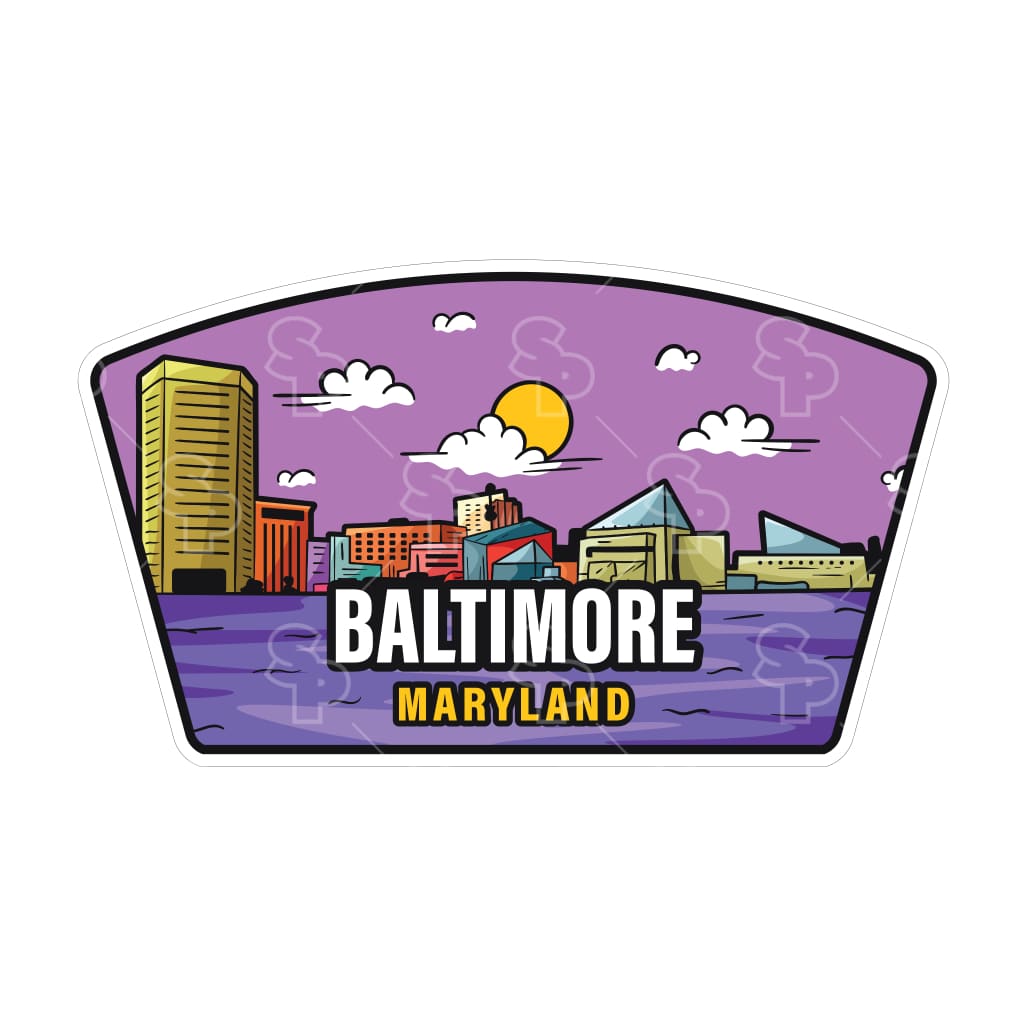 Sticker Pack | 11657 - Windshield - Baltimore