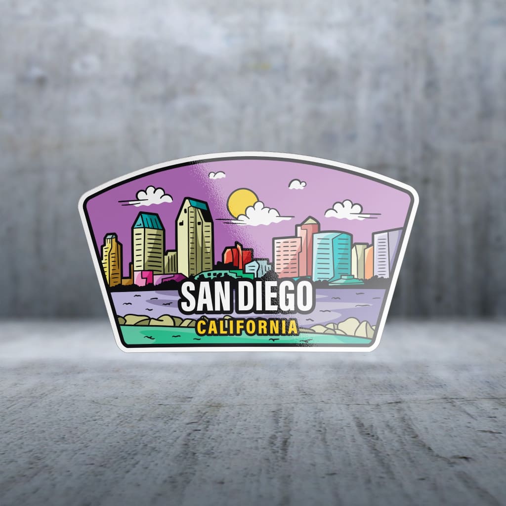 Sticker Pack | 11674 - Windshield - San Diego